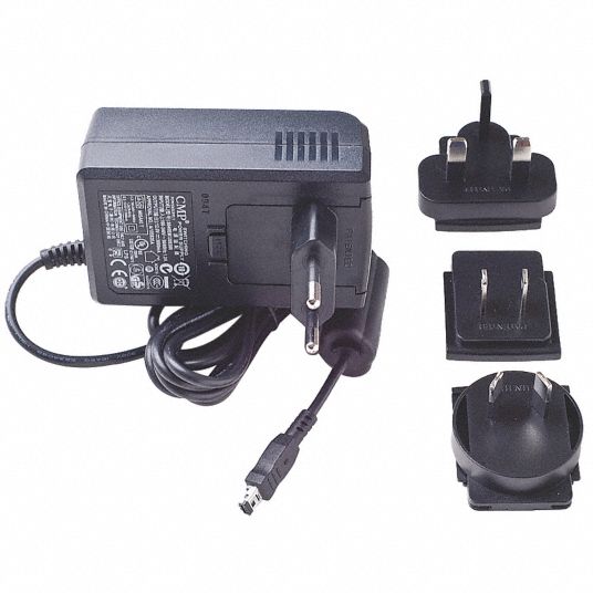 AC Power Adapter, For Use With FLIR E Series - Grainger