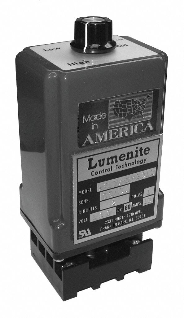 LUMENITE, SPDT, Octal Socket, Liquid Level Controller - 6EEN2|WFLTV-SM ...
