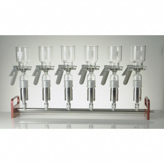 47 mm Dia, Fritted Glass, Filtration Support Assembly - 6EGY8|971010 ...