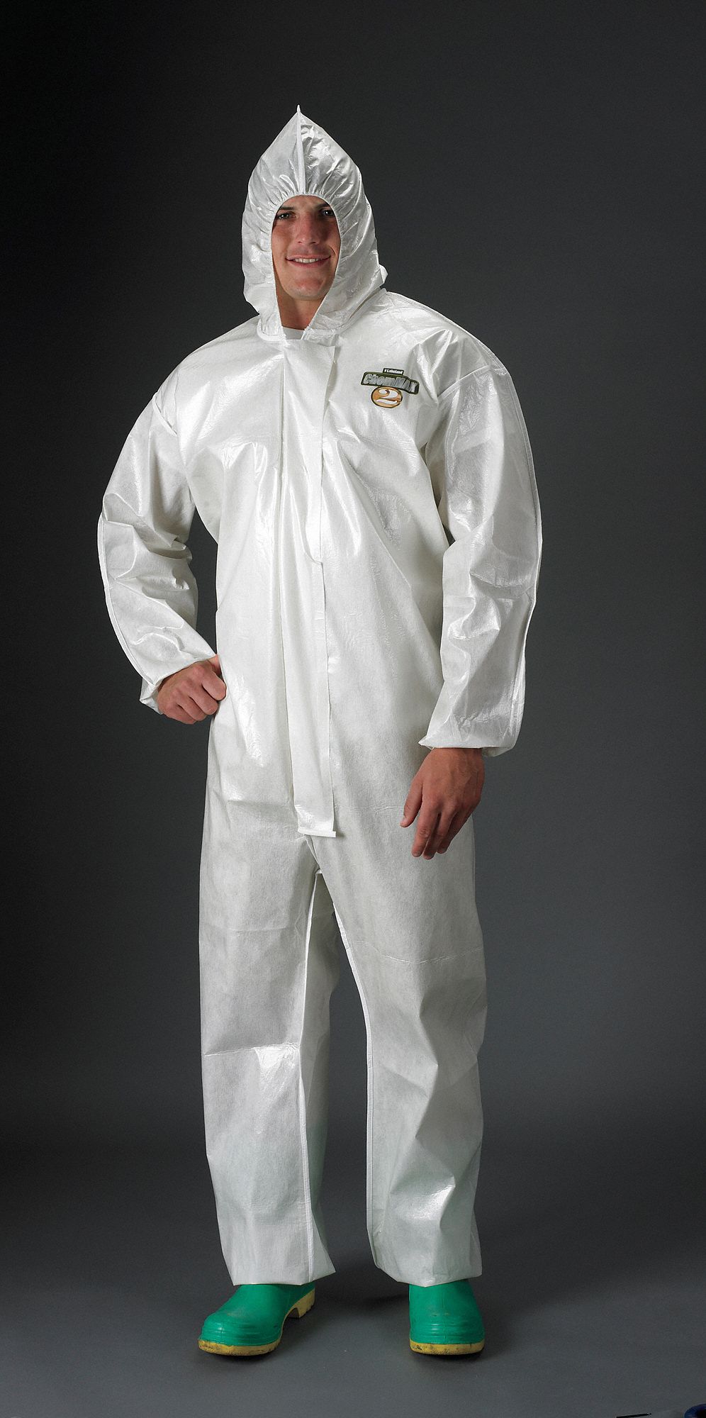 LAKELAND Overol Resistente a Químicos con Capucha ChemMax® 2 Blanco ...