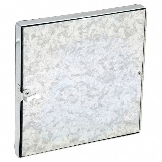 16 in x 16 in, 24 ga, Duct Access Door - 6EKA3|GRFDH16GA - Grainger