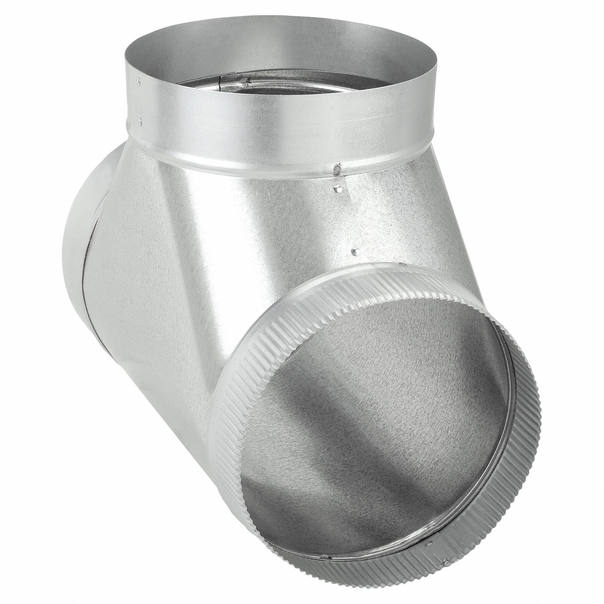 Steel, For 8 in Dia, Duct Tee - 6EKP2|GRFTJ8GA24 - Grainger