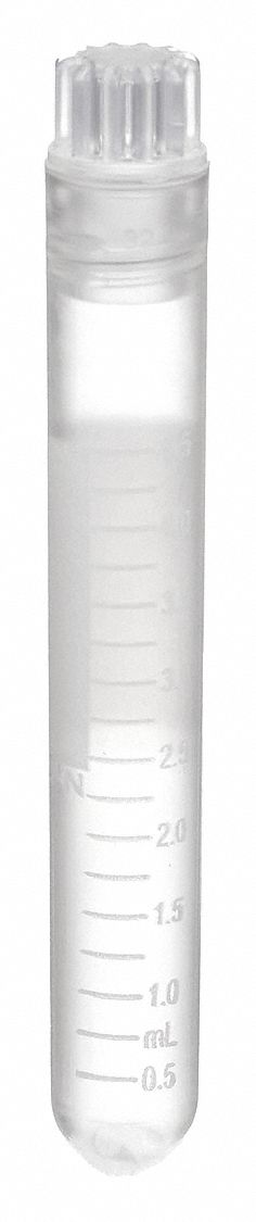 HDPE, 0.16 fl oz Capacity - oz, Cryogenic Vial - 6EMR3|W985914 - Grainger