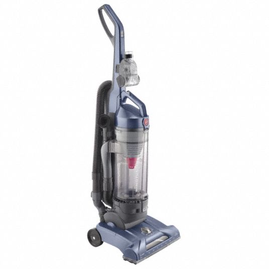 Upright Vacuum, Bagless, 13 45/64 in Cleaning Path Width, 48 cfm, 15.7 ...