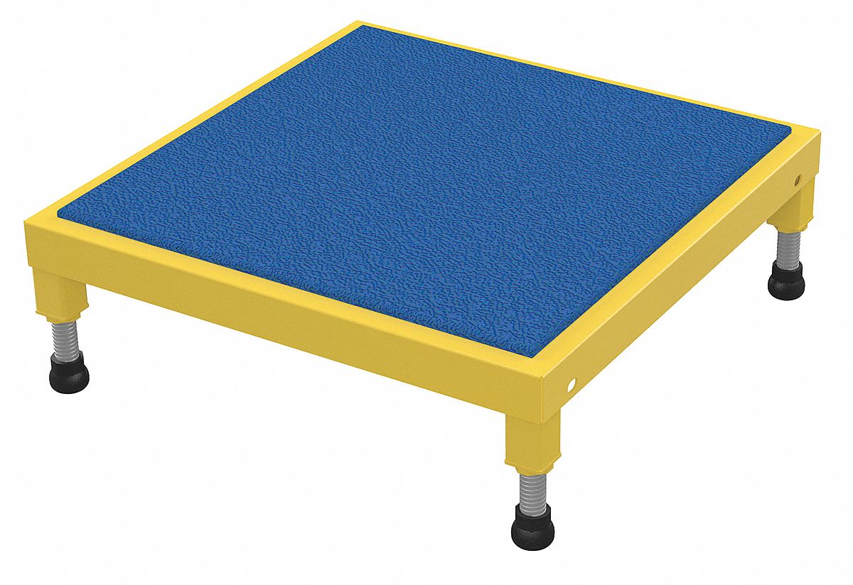 Work Platform, Steel, Quad Access Platform Style, 5 in to 8 in Platform ...