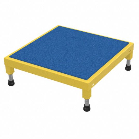 Work Platform, Steel, Quad Access Platform Style, 5 in to 8 in Platform ...