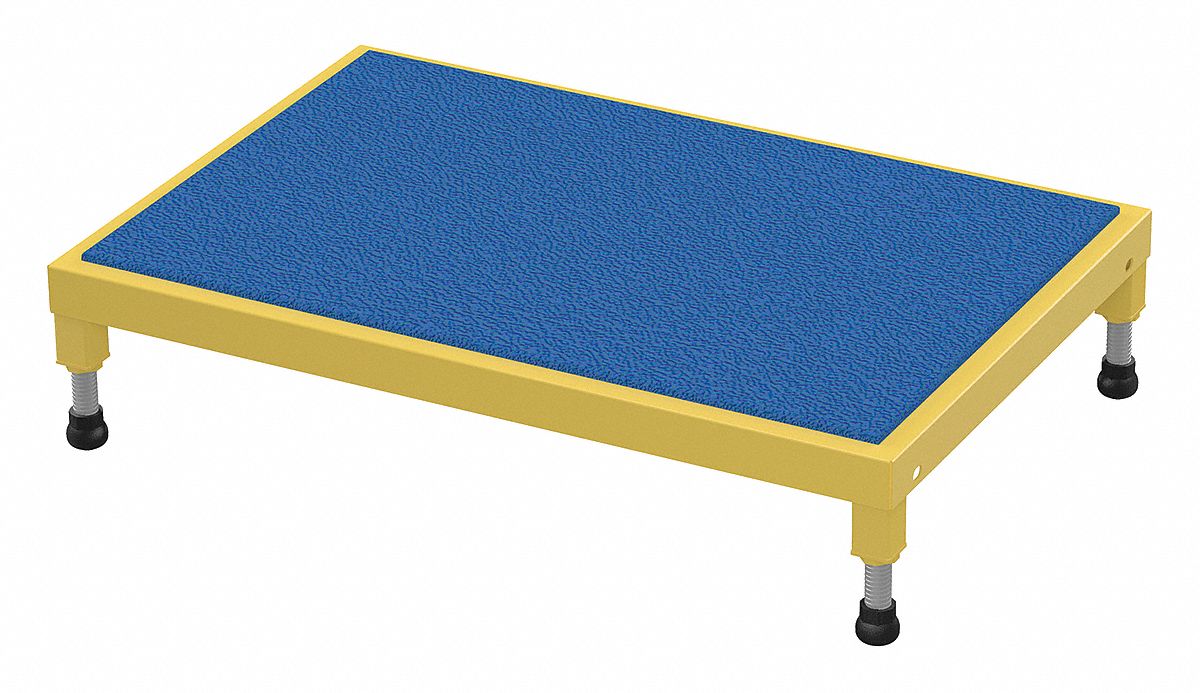 Work Platform, Steel, Quad Access Platform Style, 5 in to 8 in Platform ...