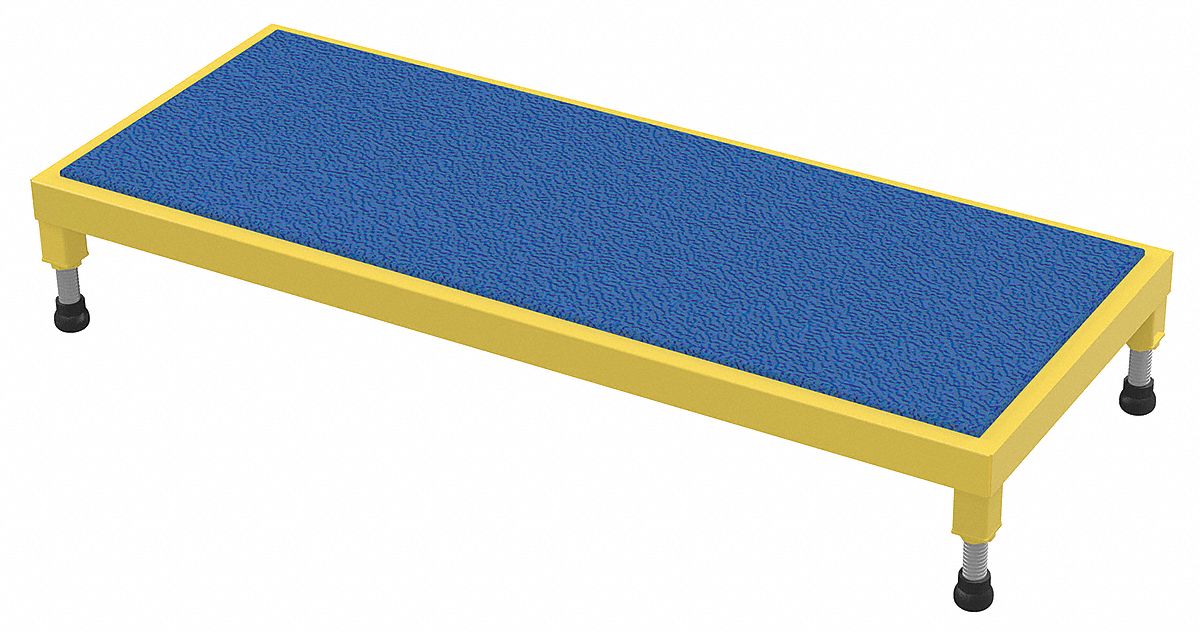 Work Platform, Steel, Quad Access Platform Style, 5 in to 8 in Platform ...