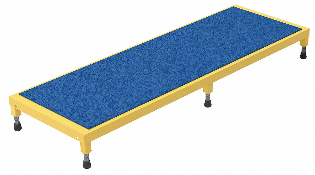 Work Platform, Steel, Quad Access Platform Style, 5 in to 8 in Platform ...