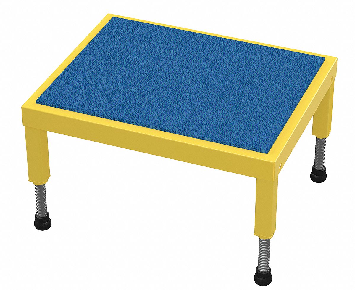 Work Platform, Steel, Quad Access Platform Style, 9 in to 14 in ...