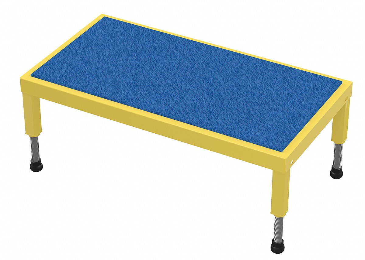 Work Platform, Steel, Quad Access Platform Style, 9 in to 14 in ...