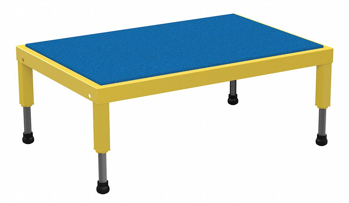 Work Platform, Steel, Quad Access Platform Style, 9 in to 14 in ...