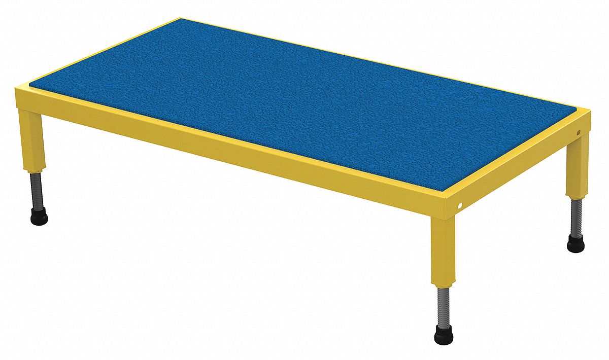 Work Platform, Steel, Quad Access Platform Style, 9 in to 14 in ...