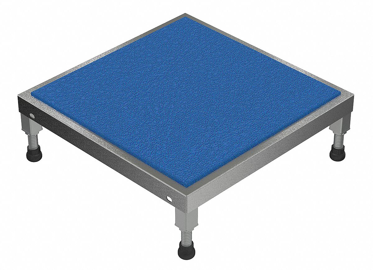 Work Platform, Stainless Steel, Quad Access Platform Style, 5 in to 8 ...