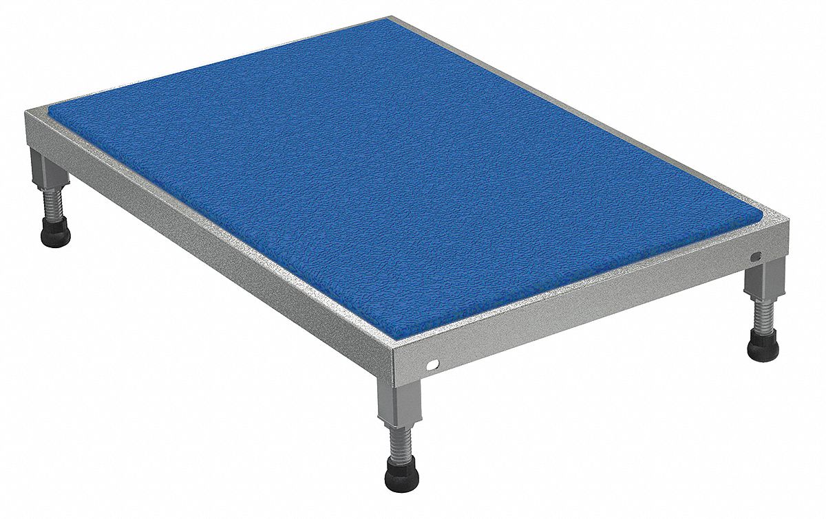 Work Platform, Stainless Steel, Quad Access Platform Style, 5 in to 8 ...