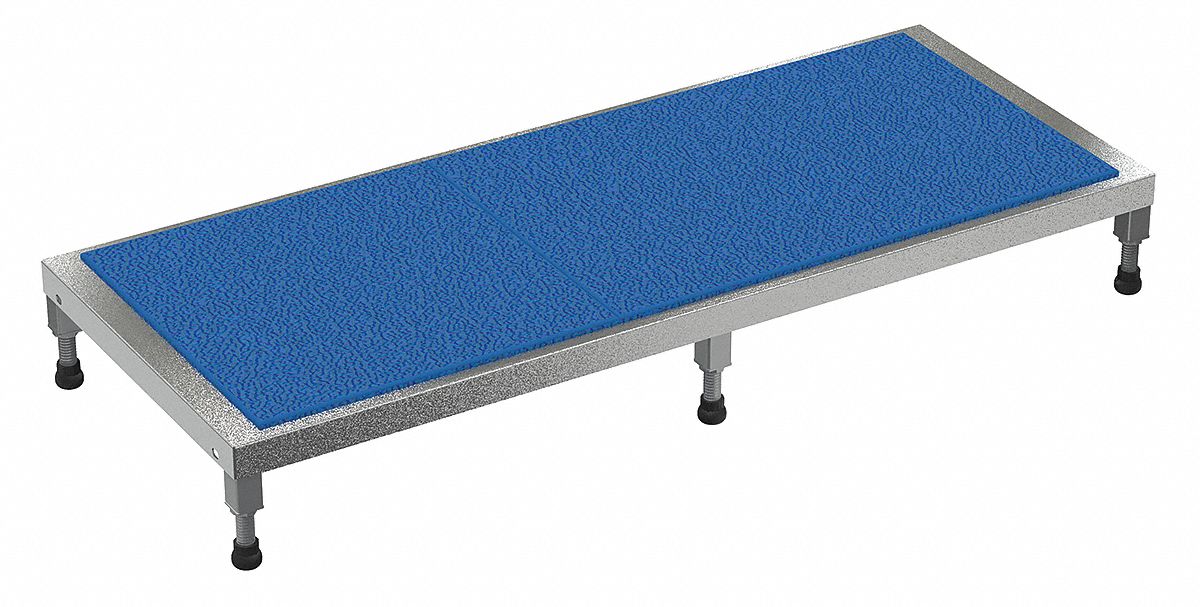 Work Platform, Stainless Steel, Quad Access Platform Style, 5 in to 8 ...