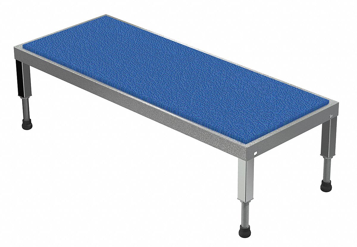 Work Platform, Stainless Steel, Quad Access Platform Style, 9 in to 14 ...