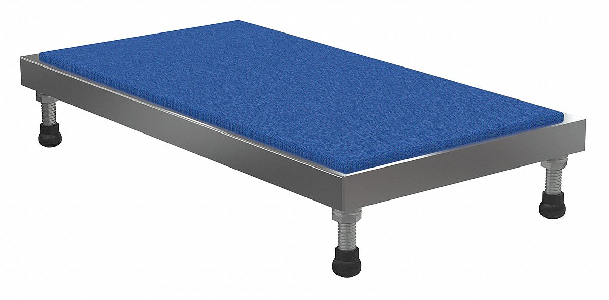 Work Platform, Aluminum, Quad Access Platform Style, 5 in to 8 in ...