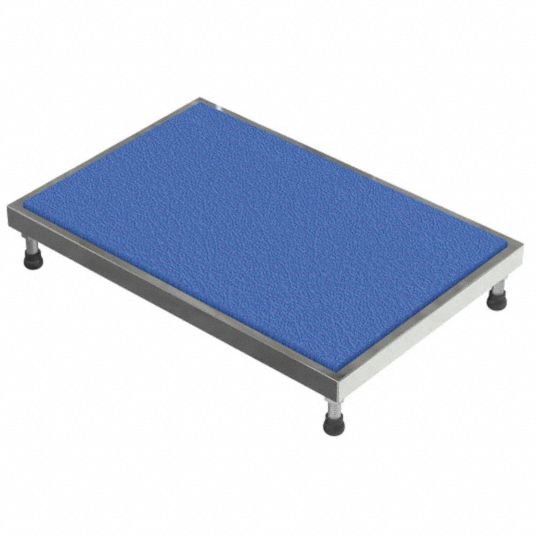 Work Platform, Aluminum, Quad Access Platform Style, 5 in to 8 in ...