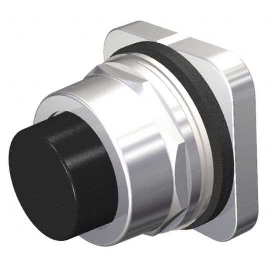 SIEMENS, 30 mm Mounting Size, Metallic, Extended Push Button - 6EWN9 ...