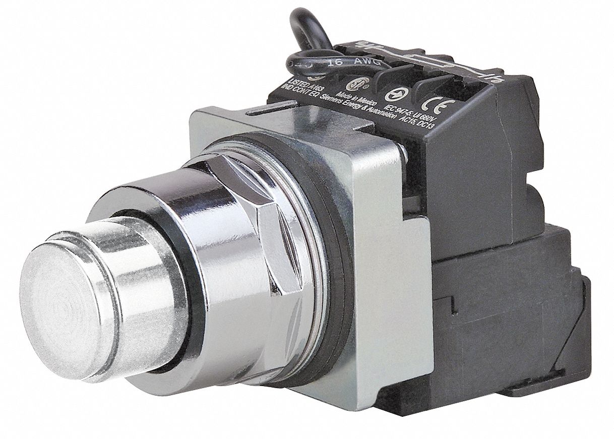 SIEMENS, Illuminated, Extended Profile, Illuminated Push Button - 6EWT5 ...