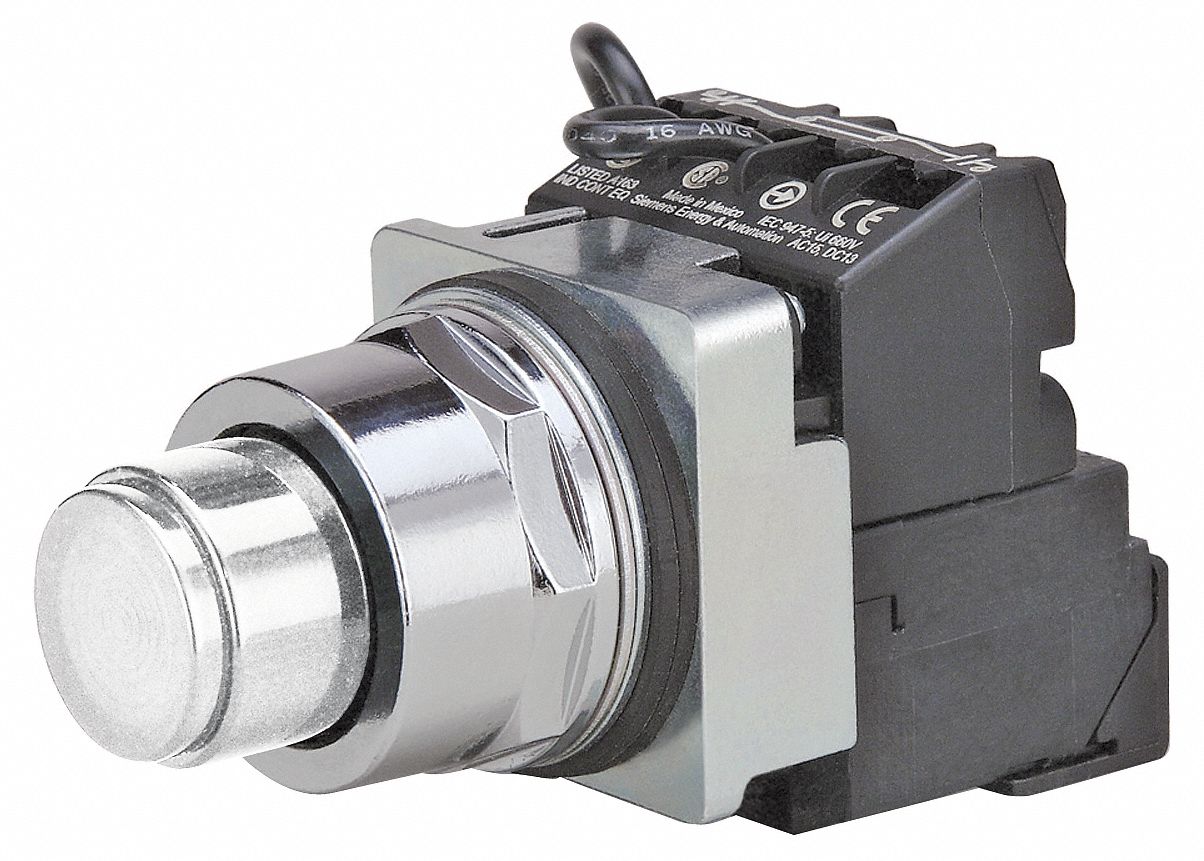 SIEMENS, Illuminated, Extended Profile, Illuminated Push Button - 6EWT6 ...