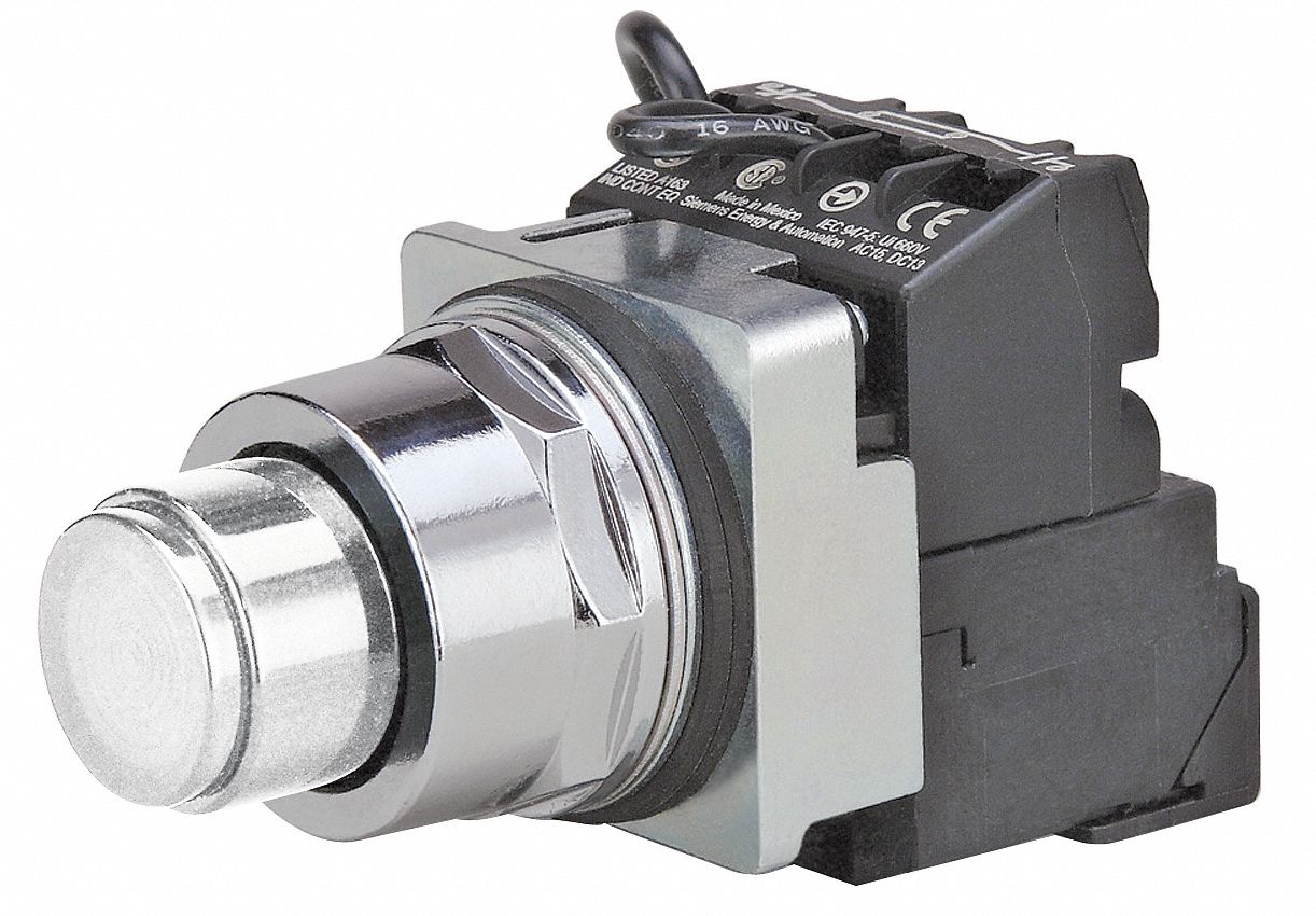 SIEMENS, Illuminated, Extended Profile, Illuminated Push Button - 6EWT7 ...