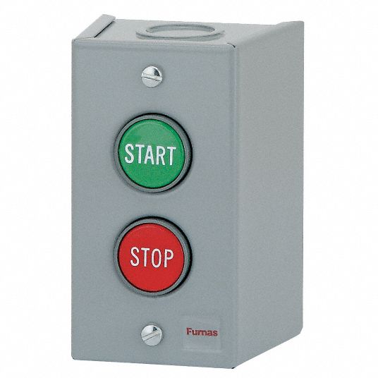 SIEMENS Push Button Control Station, 1NO/1NC, Start/Stop, Flush Button ...