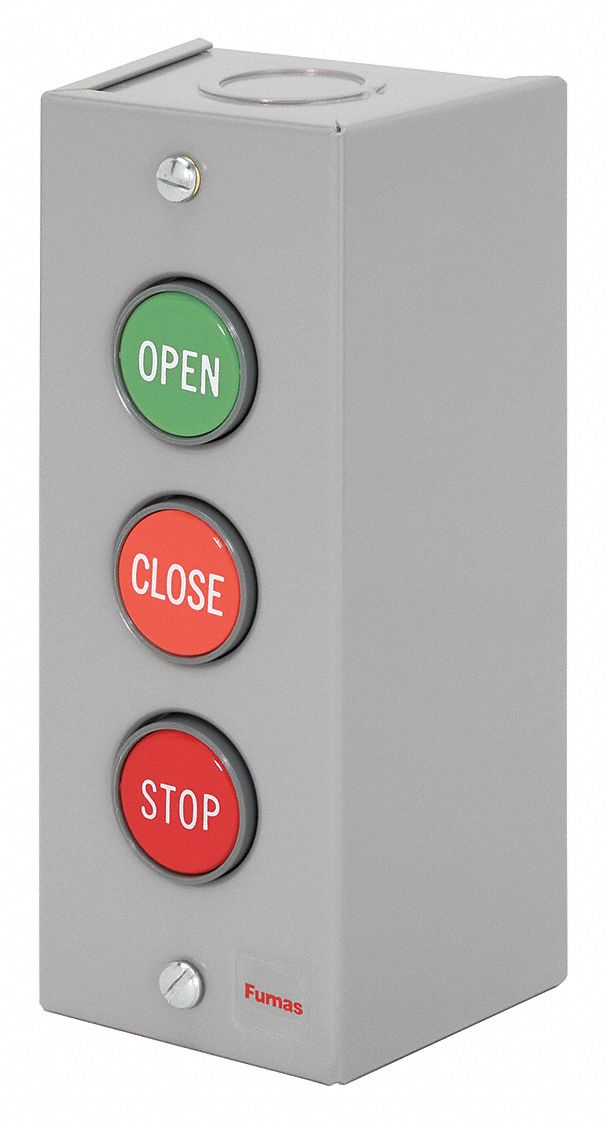 SIEMENS Push Button Control Station, 1NO/1NC, 2NO/2NC, Open/Close/Stop ...