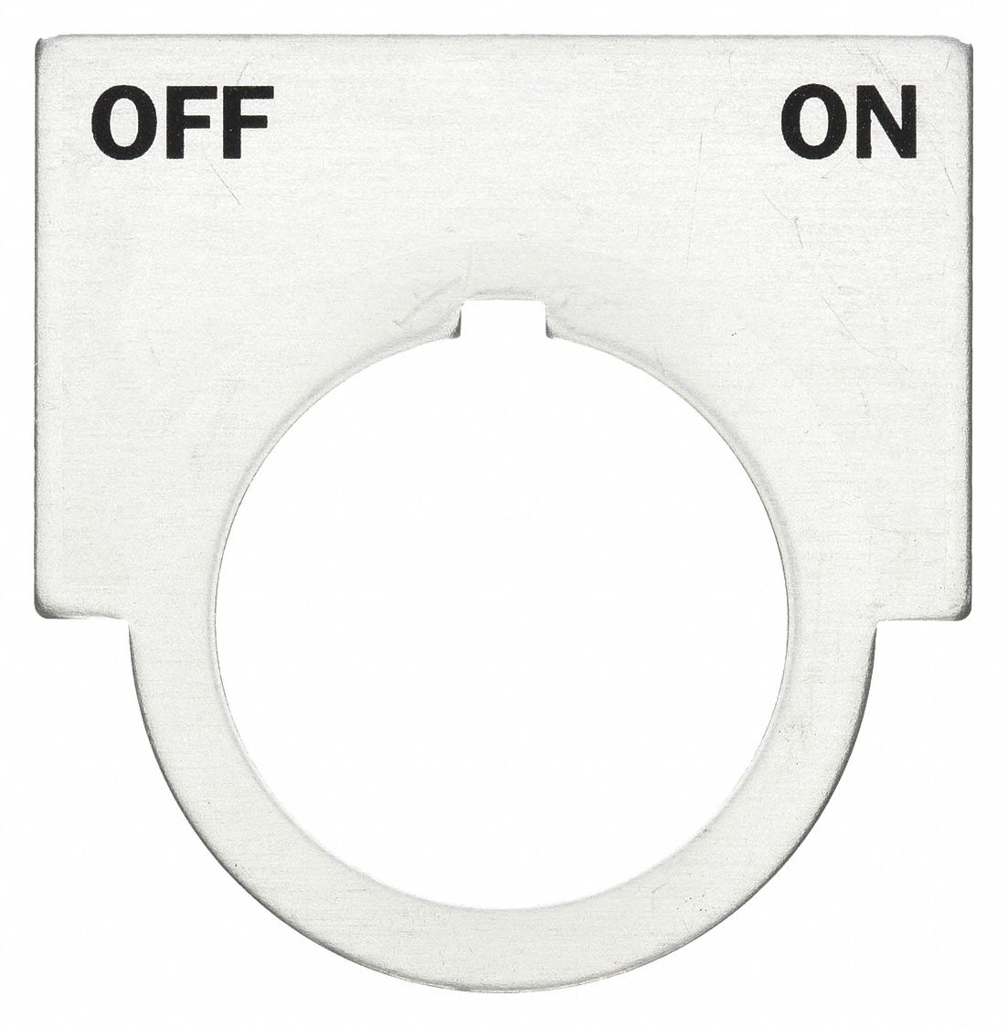 30 mm Panel Mounting Size, Half-Round, Legend Plate - 6EXE4|52NL26 ...