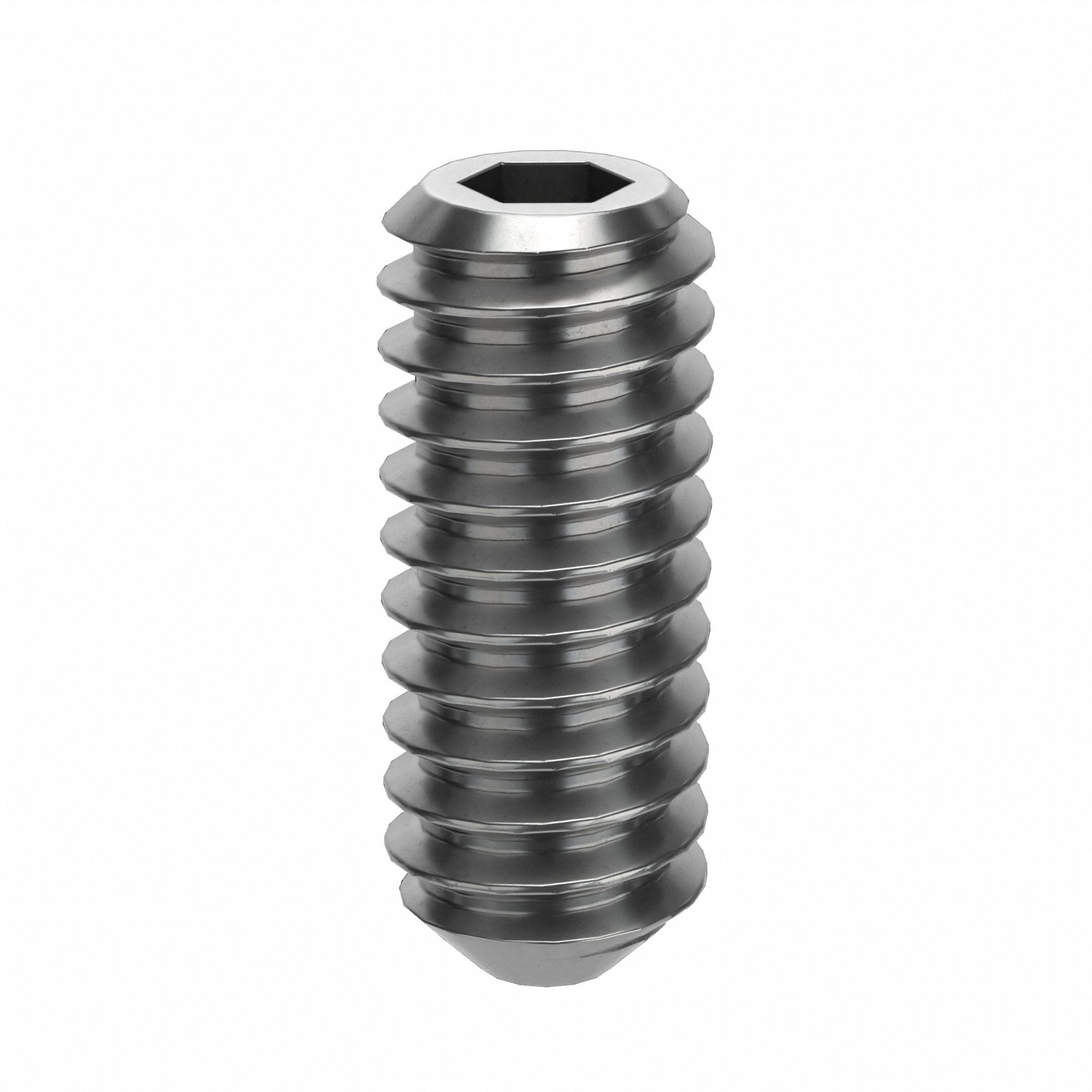 M2x0.4 Thread Size, 5 mm Overall Lg, Socket Set Screw - 6EY74|SS6X02005 ...