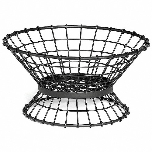 TABLECRAFT PRODUCTS COMPANY Cesta d/Servir Comida, Neg, Metal ... TABLECRAFT PRODUCTS COMPANY Cesta d/Servir Comida, Neg, Metal ...