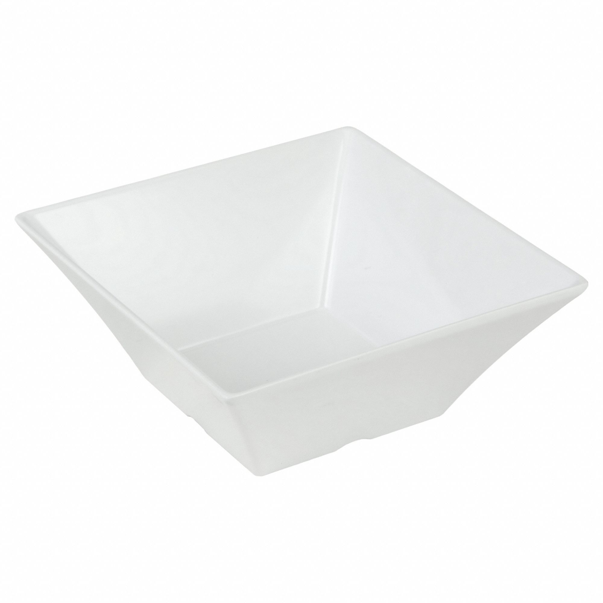 TABLECRAFT PRODUCTS COMPANY, Frostone, 3.8 qt Capacity, Square Bowl ...