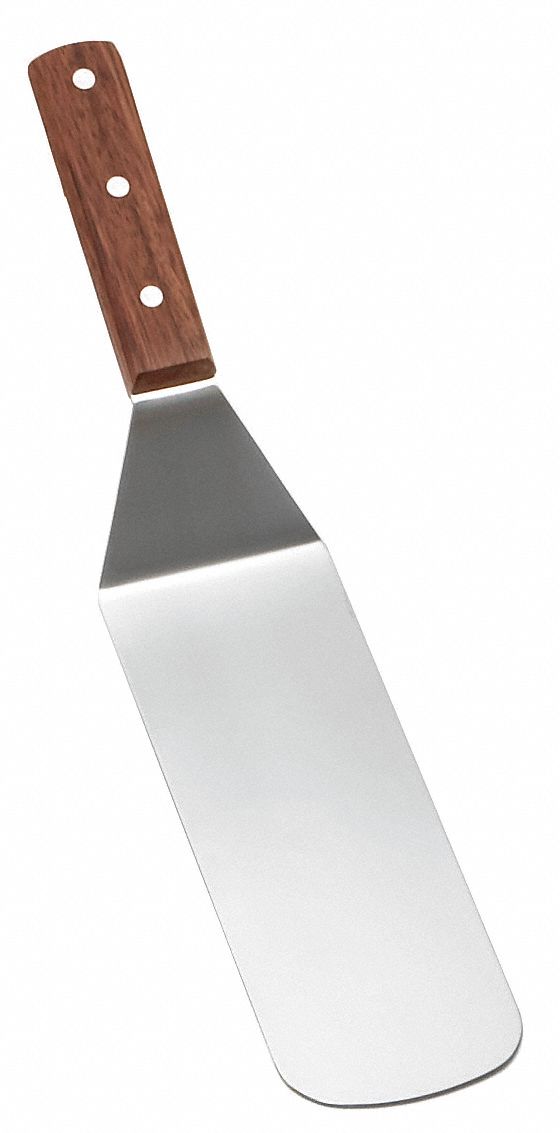 Turner with 9 5/8 in Stainless Steel Solid Blade and 4 1/2 in Brown ...