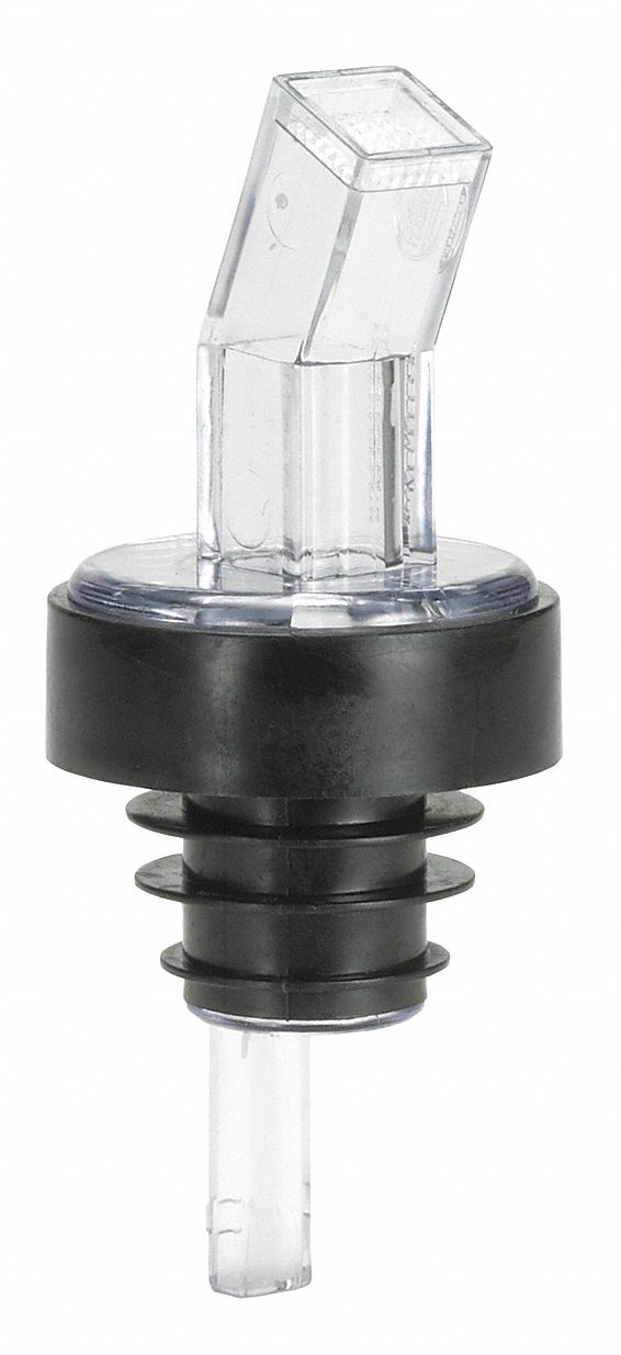 TABLECRAFT PRODUCTS COMPANY, Clear, Plastic, Liquor Pourer - 6EZP3|295 ...