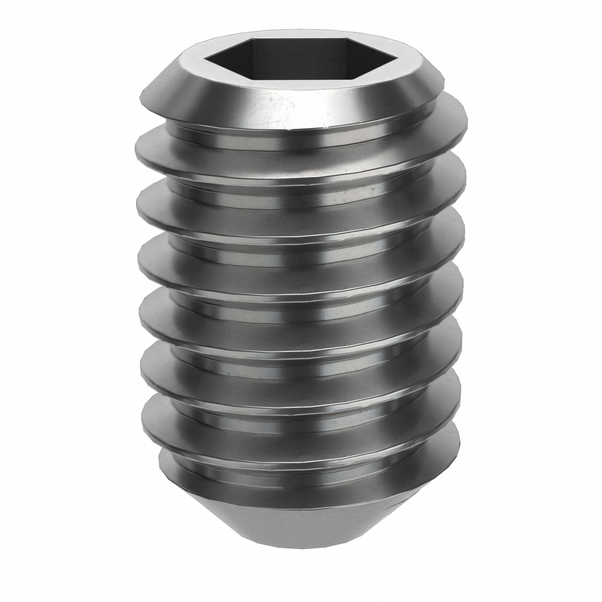 M4x0.7 Thread Size, 6 mm Overall Lg, Socket Set Screw - 6FA28|M51260 ...