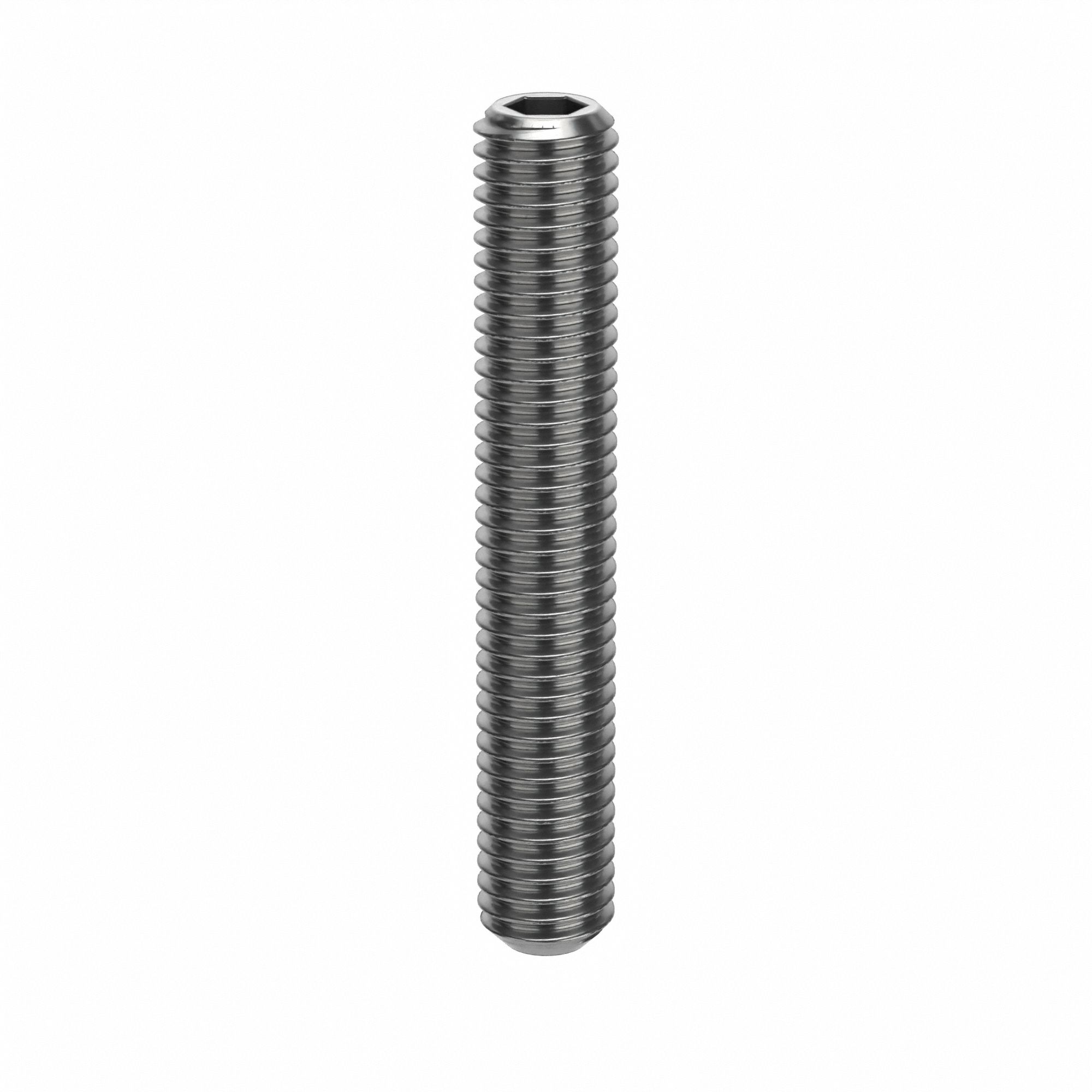 M8x1.25 Thread Size, 50 mm Overall Lg, Socket Set Screw - 6FB16|M51260 ...