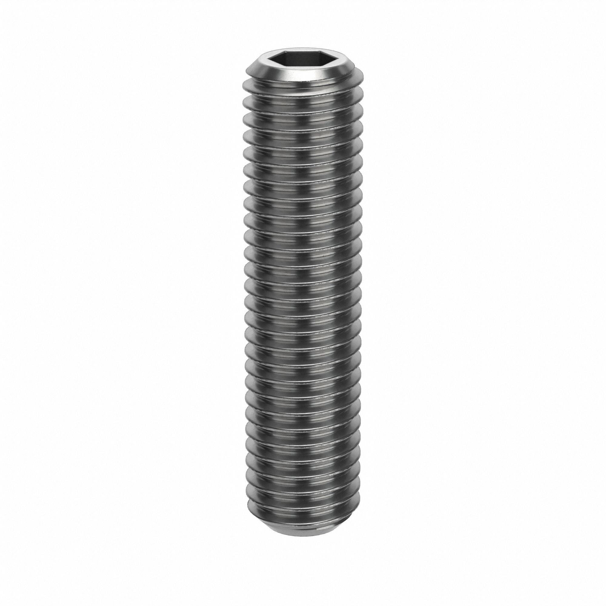 M12x1.75 Thread Size, 50 mm Overall Lg, Socket Set Screw - 6FB50 ...