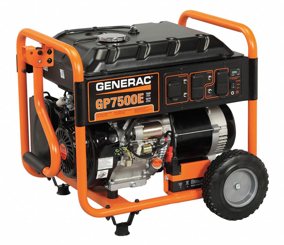 GENERAC Generador Portatil, Combustible de Gasolina, Tipo de Arranque ...
