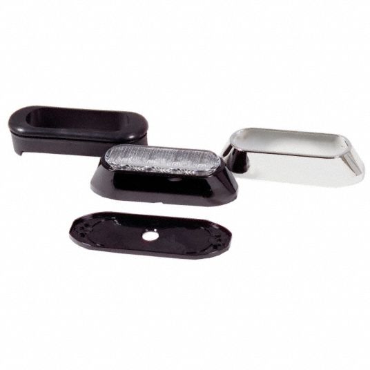 MAXXIMA, Rectangular Black Vinyl Grommet - 6FDX3|M50113 - Grainger