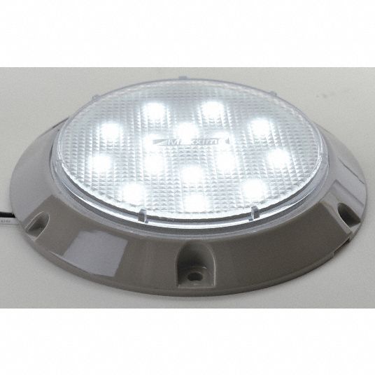Dome Light,Round,Clear - Grainger