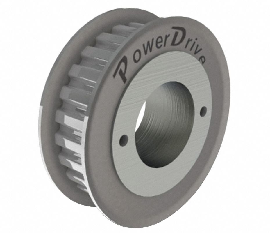 POWER DRIVE Polea p/Banda Eng,H,Ran 48,An - Poleas con Orificio de Buje ...