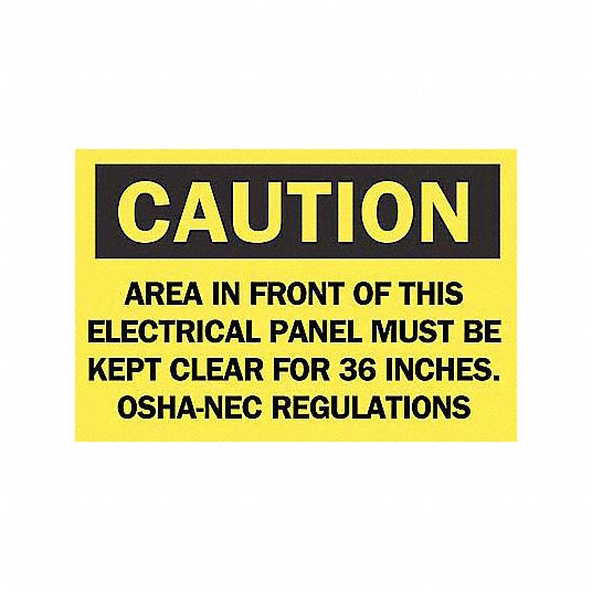 Caution Sign - Grainger