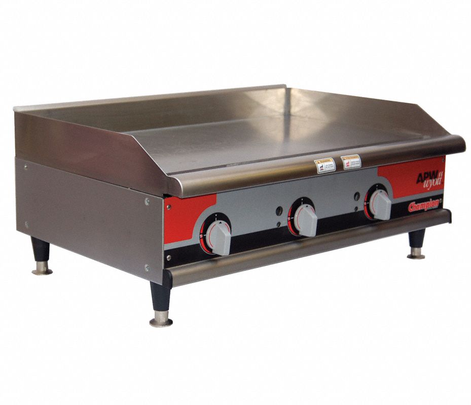 APW WYOTT Plancha Eléctrica p/Encimera,A - 6FGN3 | EG-36S - Grainger México