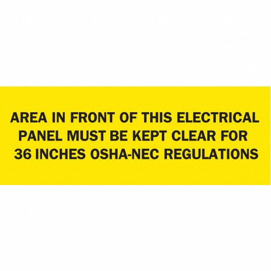 Electrical Sign - Grainger
