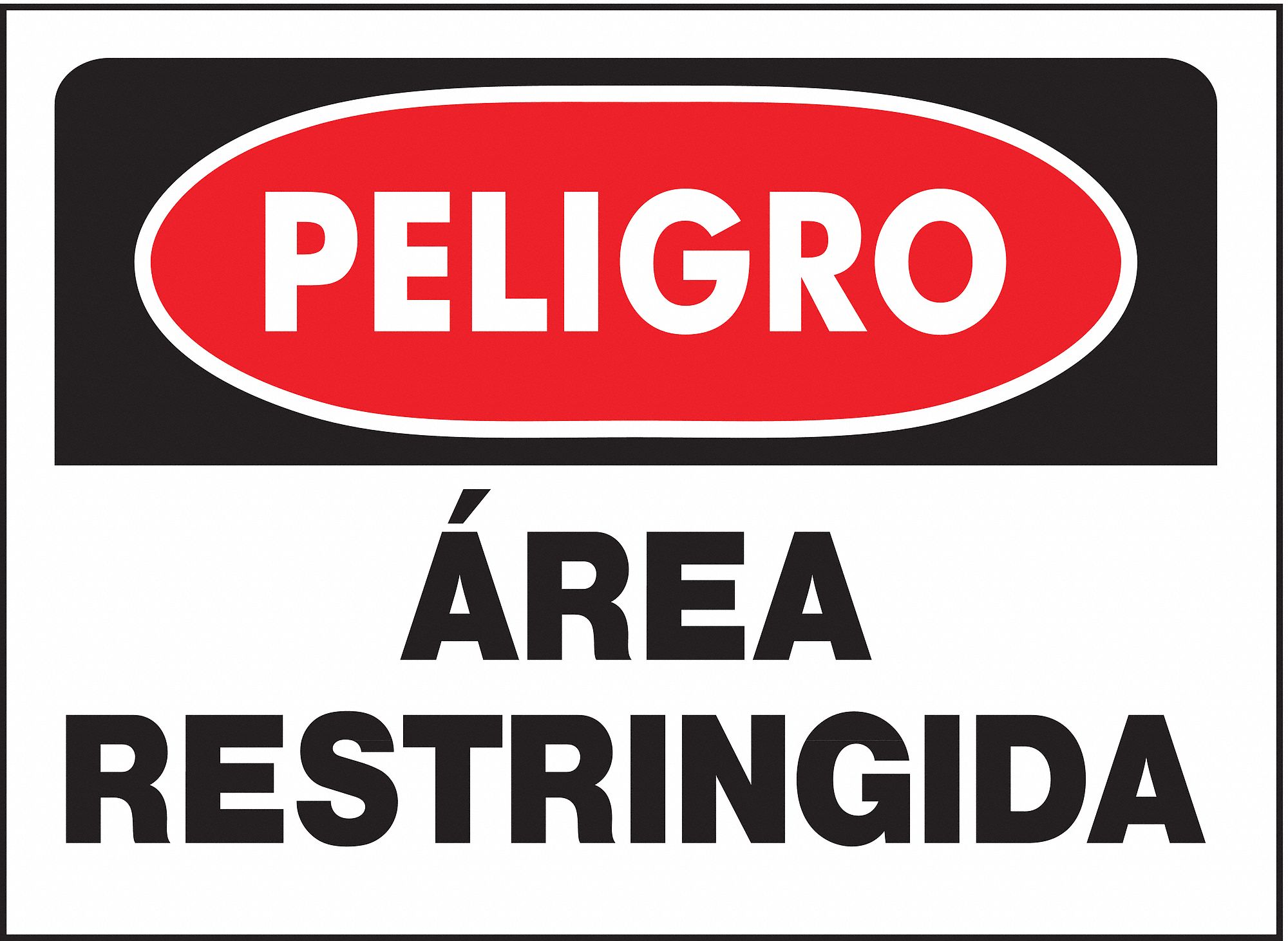 HY-KO PRODUCTS Letrero de Peligro , Material Poliestireno , Altura 25cm ...