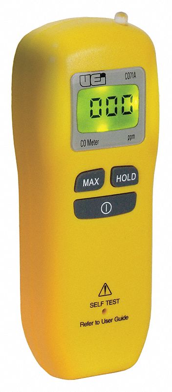 Carbon Monoxide Detector,0 to 999 PPM - Grainger