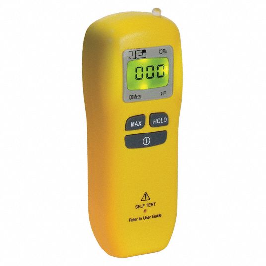 Carbon Monoxide Detector,0 to 999 PPM - Grainger