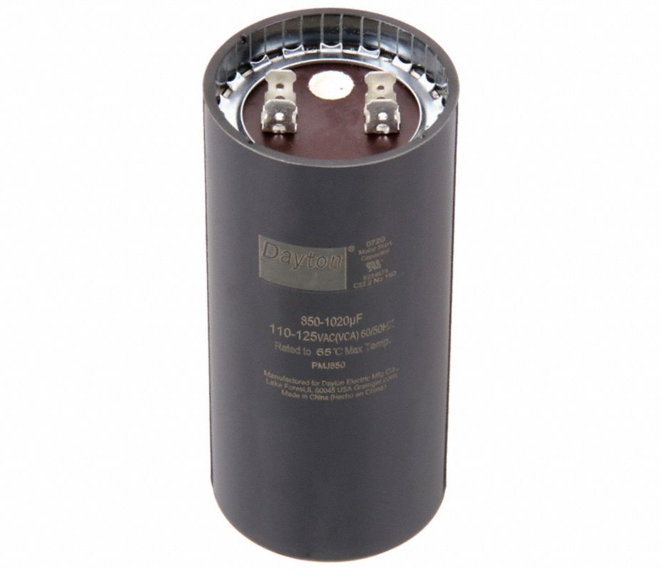 DAYTON Capacitor con Motor de Arranque,Clasificación de Microfaradio ...