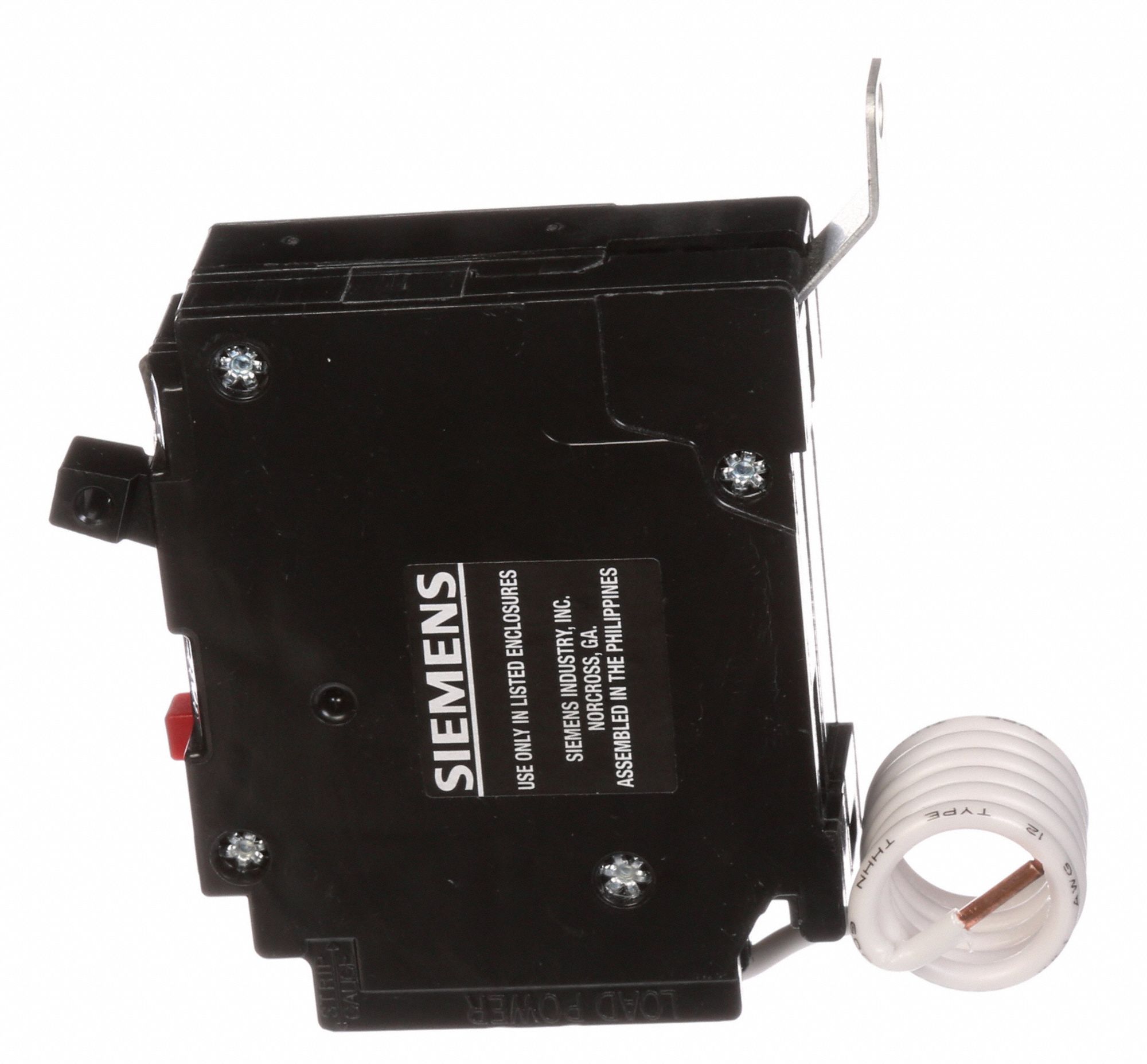SIEMENS Miniature Circuit Breaker: 15 A Amps, 120V AC, Single Phase, 22kA at 120V AC, 1 Poles ...